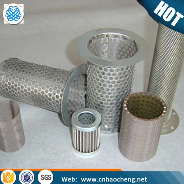 High Quality 304 Stainless Steel Perforated Filter Tube/perforated ...