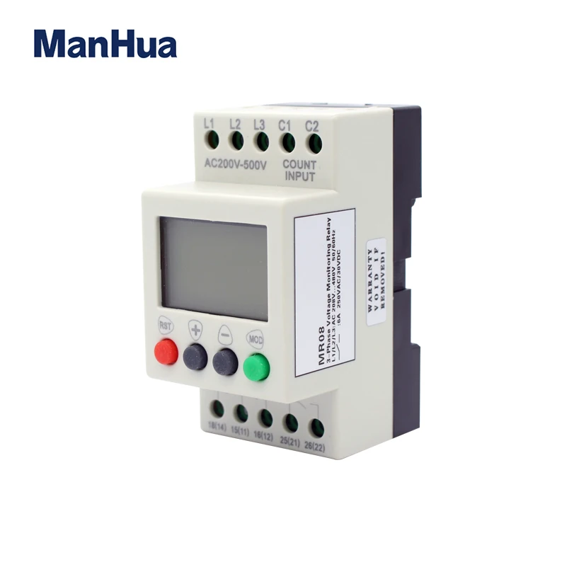 MR08 Phase Failure Device - Reliable Voltage Monitoring