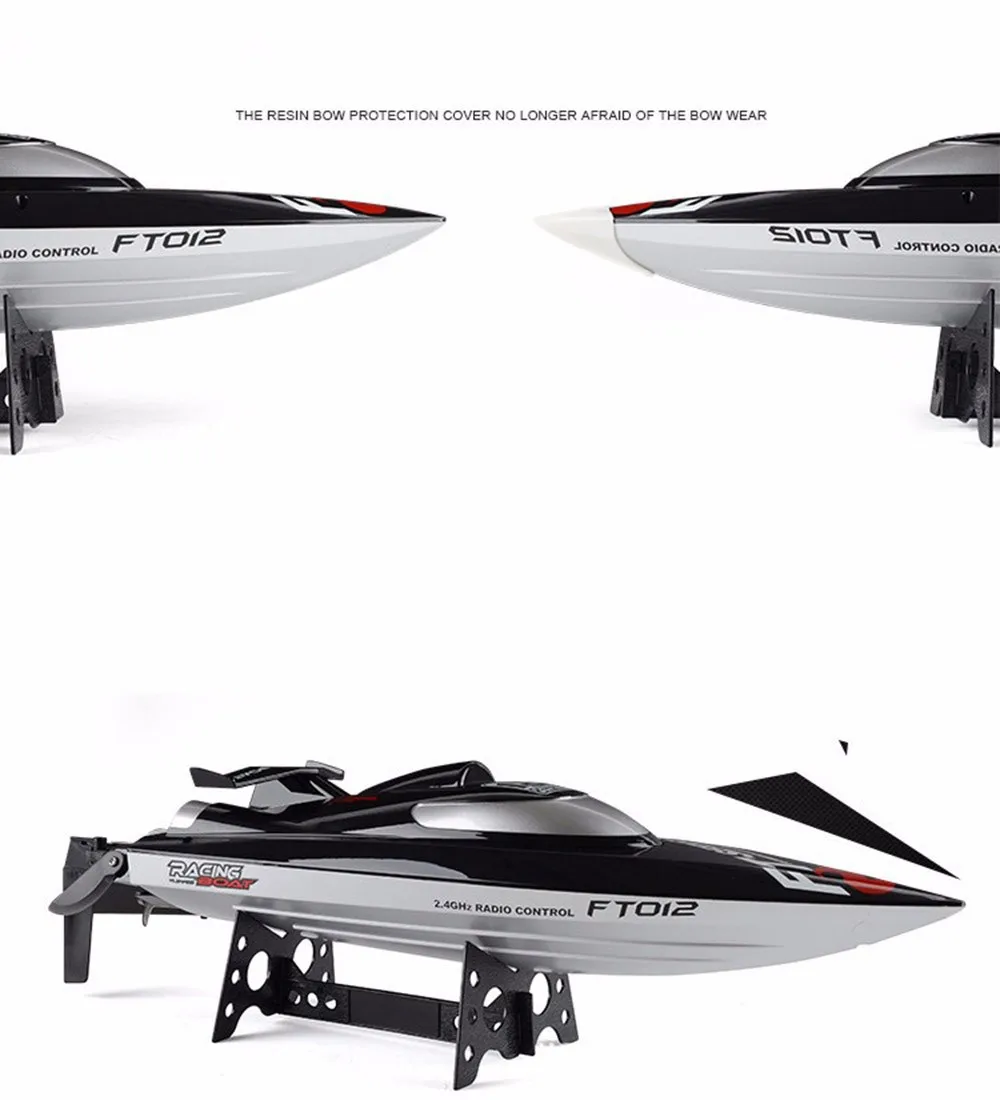 Feilun Rc Boat Ft012 2.4g Brushless 45km/h High Speed Rc Racing Boat ...