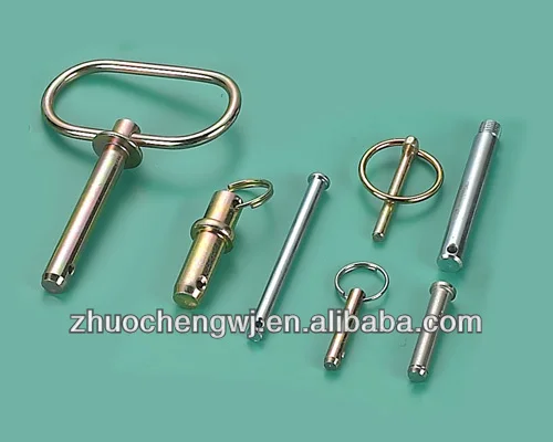 Stainless Steel Pull Ball Lock Pin with One Ring| Alibaba.com