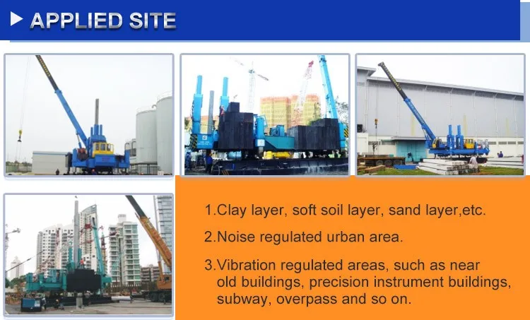 Zyc460b-b1 New Piling Machine For Jacking In Pile Made By T-works For ...