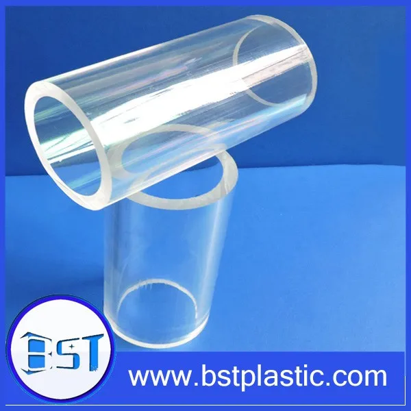 Large Diameter Clear Acrylic Tube 10mm to 500mm - Transparent PMMA ...