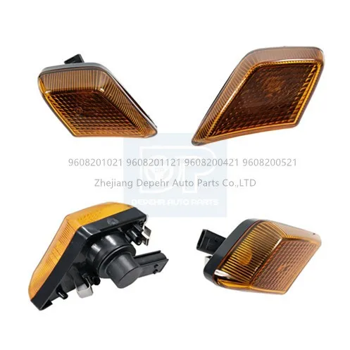 LH 9608201021 RH 9608201121 Depehr MB Actros MP4 卡车车身零件侧灯拖拉机前转向信号灯 ...