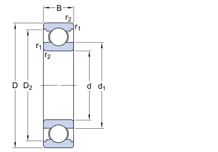 Hxhv Bearing 625zz With Size 5x16x5 Mm Deep Groove Ball Bearing 625 Zz ...