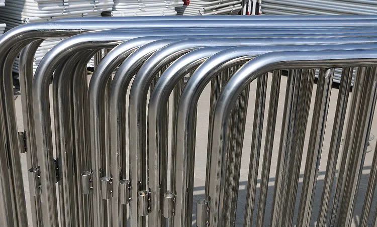 Stainless Steel Traffic Barrier - Mobile Safety Solution