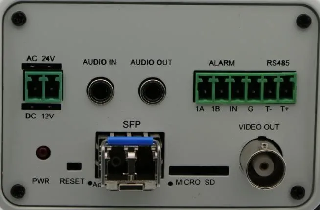 H.265 2MP True WDR SFP Fiber Optical IP Camera - Waterproof Network ...