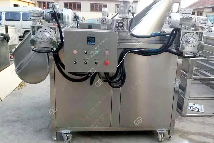 Stainless Steel Continuous Used Deep Fryer Churro Machine And Fryer ...