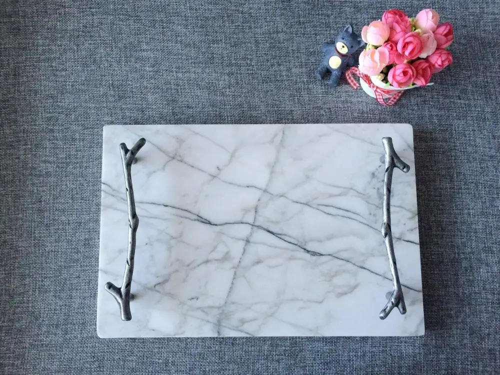 Natural Stone Marble Serving Tray - Buy Marble Serving Tray,Natural ...