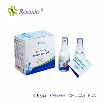 Cooling Spray Burn Gel/burn Relief Dressing Sterile Hydrogel - Buy ...