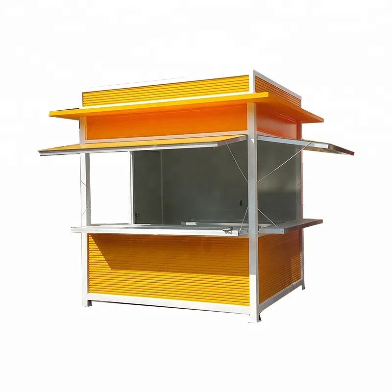 Indoor Portable Food Donut Movable Kiosk Street Food Kiosk Cart For ...