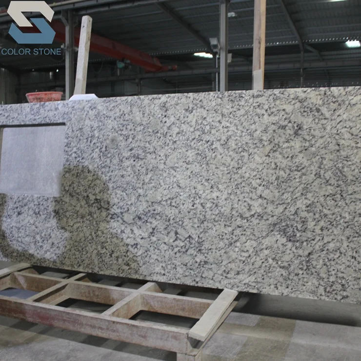 Polished Natural Brazil White Kitchen Granite Countertop (philippines ...