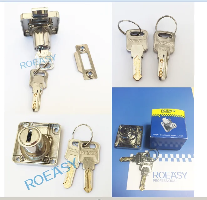 Roeasy Drawer Lock 138n-22 Furniture Lock With 3mm Latch With 32mm/22mm ...