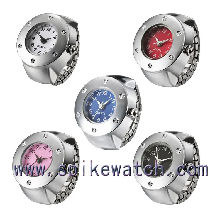 Antique Finger Ring Watch Quartz Japan Movement Men Ring Watch