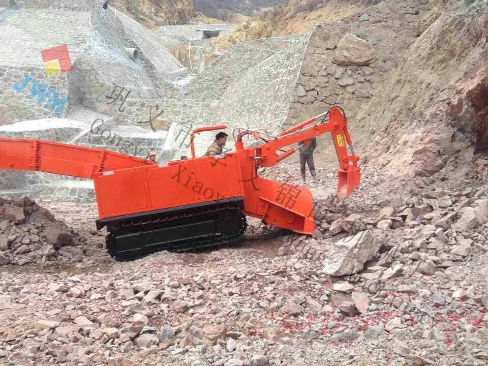 Hydraulic Mucking Machine /mine Mucking Rock Loader /tunnel Excavator ...