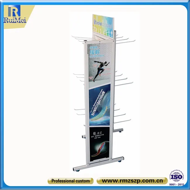New Design Customized Floor Stand Metal Flip Flop Display Rack - Buy ...