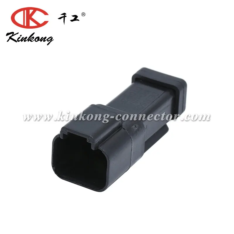 2 Pin/cavities Male Black Deutsch Dt Automotive Connector Dt04-2p-e005 ...