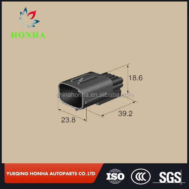 6188-0696 Pbt Black 0.64mm 025 Sealed Sumitomo 10 Pin Male Auto ...