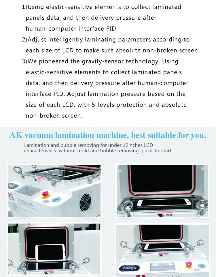 Hottest All Models Mobile Phone Broken Touch Screen Refurbish Machine ...