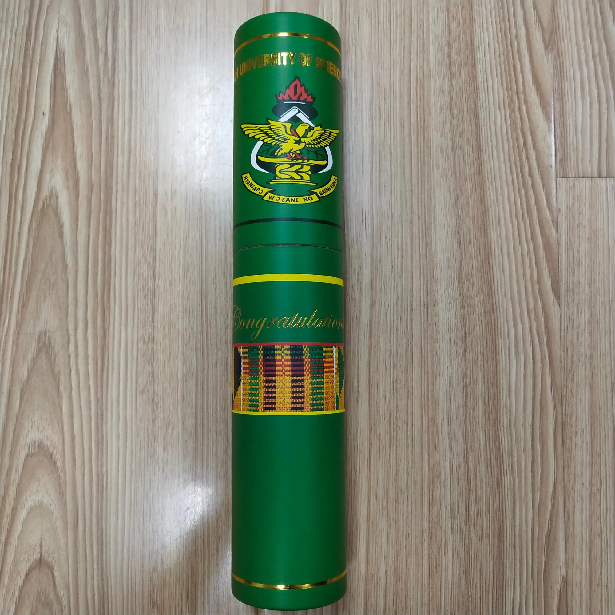 Eco-friendly Paper Tube Diploma Graduation Certificate Holder