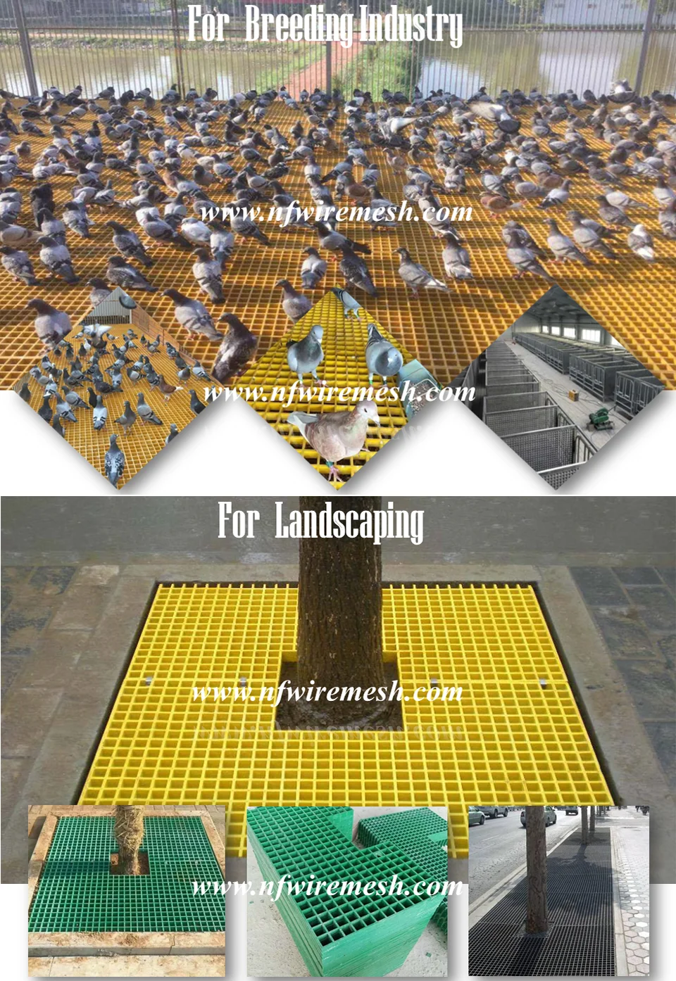 Heavy Duty Fiberglass Products Construction Material Chem Grate Grating ...