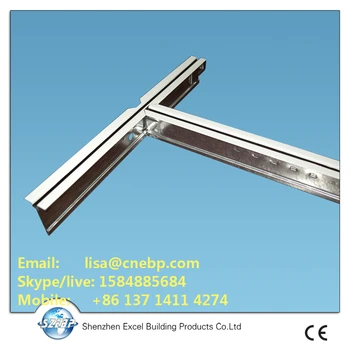 Aluminum Ceiling Frame: Main Tee,Cross Tee,Wall Angles - Buy Main Tee ...