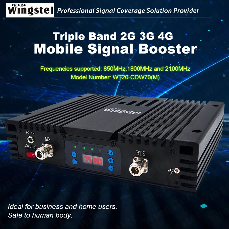 2g 3g 4g Lte 850 1800 2100 Triband Mobile Signal Booster - Buy Triband ...