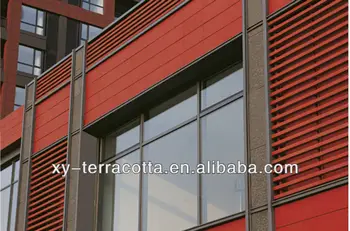 Terracotta Curtain Wall Panel - Buy Terracotta Facade Panel,Terracotta ...