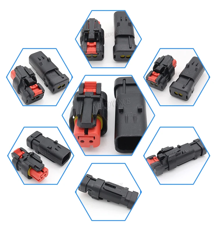 776427-1 776428-1 Ampseal 2针公阴连接连接器 - Buy 插头,Ampseal连接器,Te Connectivity ...