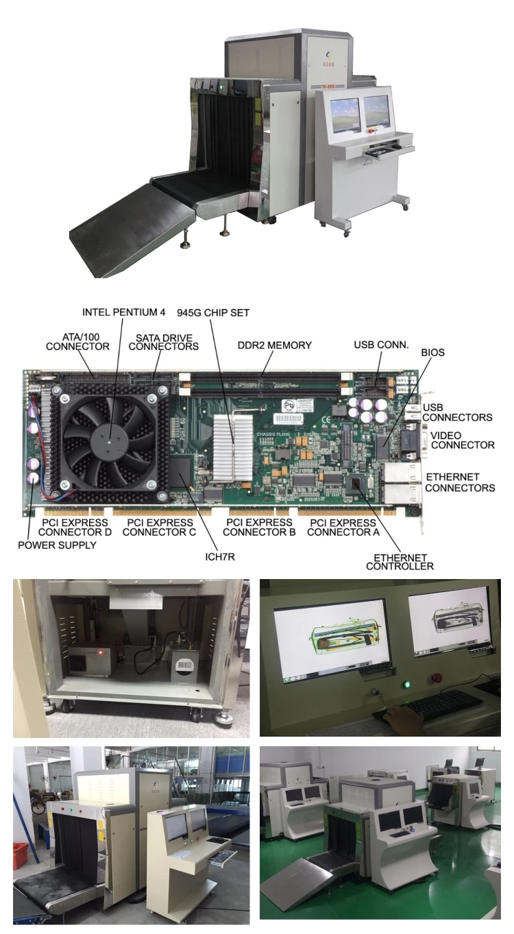 Airport Computer Tomography 3d Baggage Scanner - JZ10080