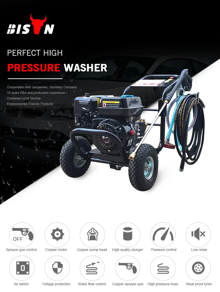 Bison Petrol High Pressure Water Cleaners Petrol Powered Jet Wash - Buy ...