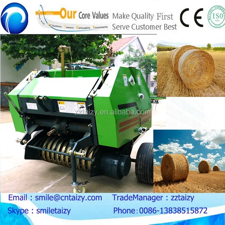 Hay Baler Rice Straw Bagging Machine Corn Silage Compressing Machine ...