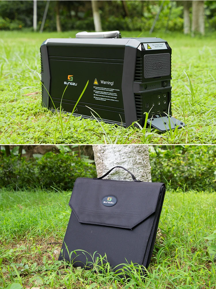 Sungzu 500w Solar Generator 110 Volt 220 Volt 240 Volt Output And 130w ...