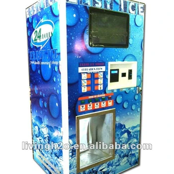 Automatic Ice Water Combo Vending Machine - Buy Ice Water Vending ...