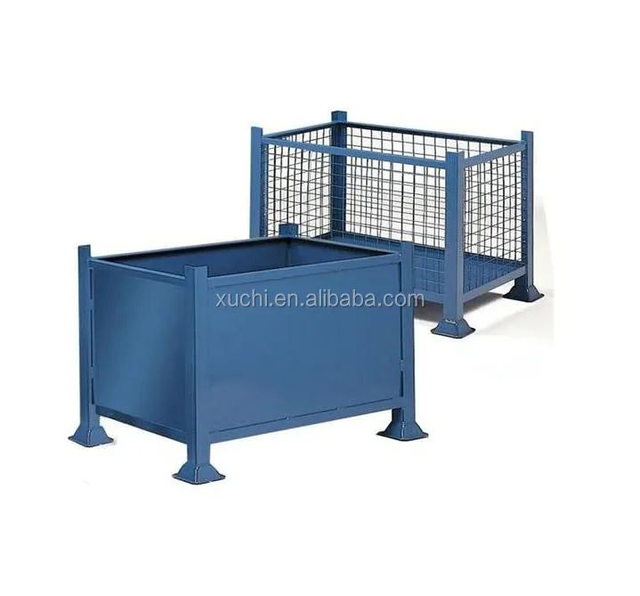 Lockable Pallet Box/equipment Collapsible Storage Cage - Buy Pallet Box ...