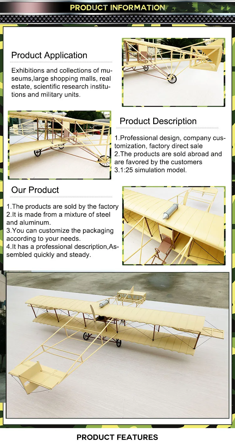 High Simulation Model Feng Ru No. 1 Aircraft Model - Buy Vintage ...