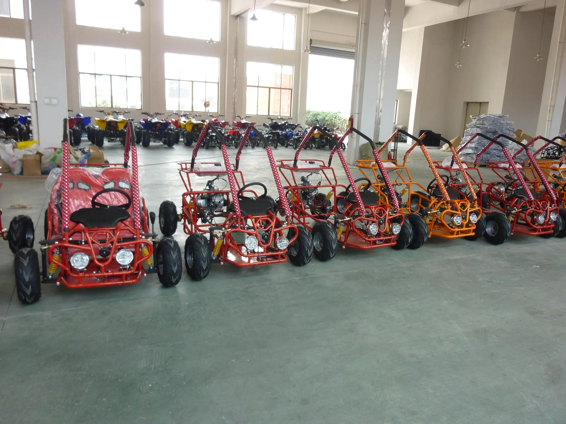 Lingsun 110cc Electric Go Kart - Fun for Adults & Kids