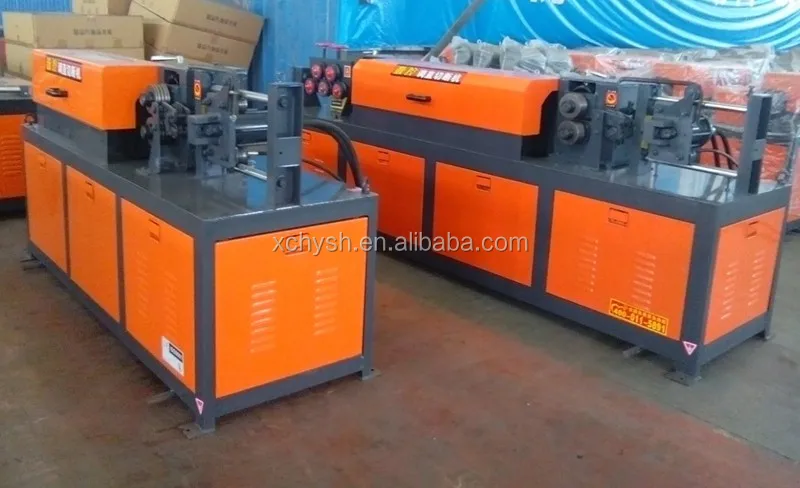 Hydraulic Steel Wire Straightener and Cutter by Heng Yi Sheng