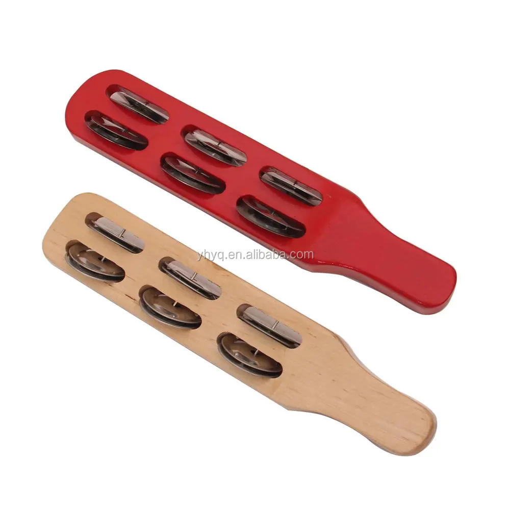 Orff Instruments Instrument De Musique En Bois Jingle Bâton Avec 3 ...