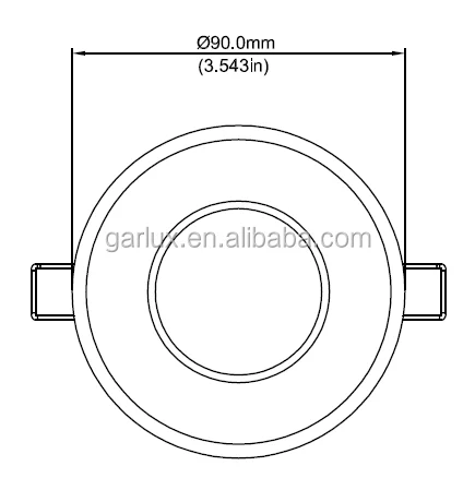 IP68 Waterproof LED Downlights - RGB Color Changing Lights
