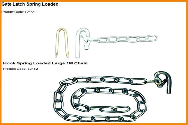 Durable Farm Gate Latches, Gudgeons & Hinges - Hot Dip Galvanized