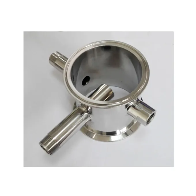 Customized Stainless Steel Sanitary Pipe Fitting Manifold Spool