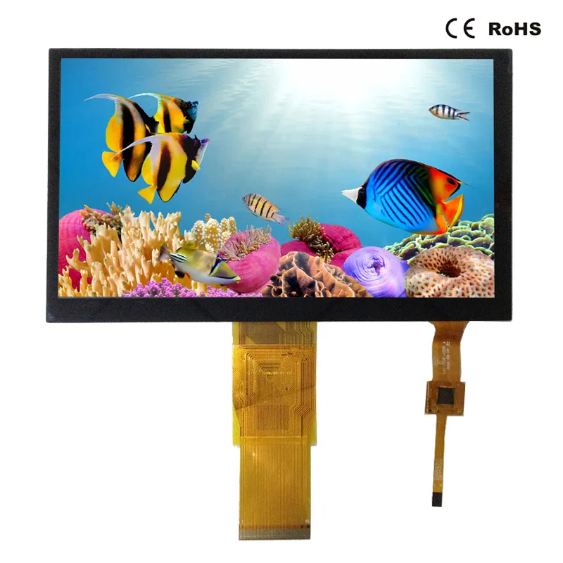 7 Inch Ips Lcd 1024*600 With Capacitive Touch Tft Lcd Display - Buy 7 Inch Ips Lcd,7 Inch Ips ...