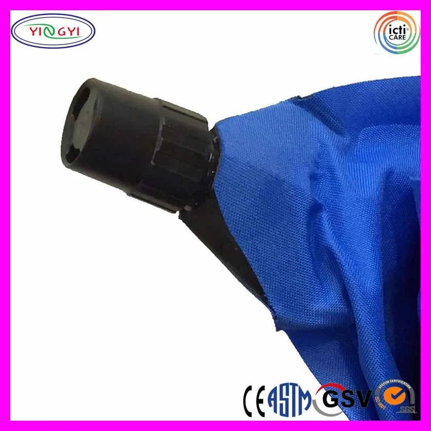 1300 Self Inflating Adjustable Lumbar Pillow Backrest Support Travel ...