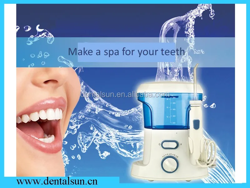 Colorful Electronic Water Flosser Dental Floss With Long Handle With 5 ...