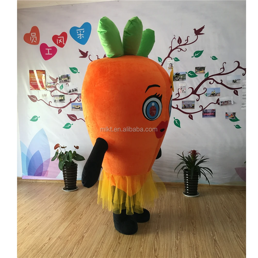Manlian Cartoon Advertising Plush Adult Inflatable Carrot Mascot ...