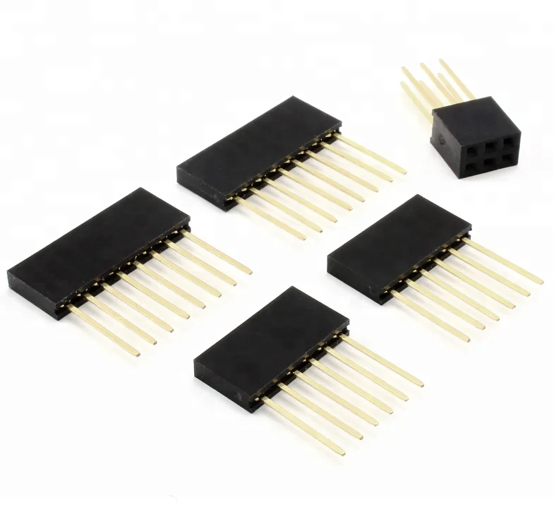 Arduino Stackable Stacking Pin Header 4,6,8 & 10 Pins Various Packs ... Arduino Stackable Stacking Pin Header 4,6,8 & 10 Pins Various Packs ...