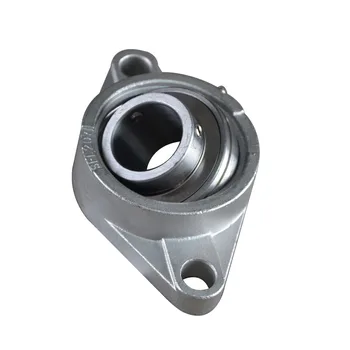 Chrome Steel Two-bolt Flange Cast Bearings And Insert Pillow Block ...