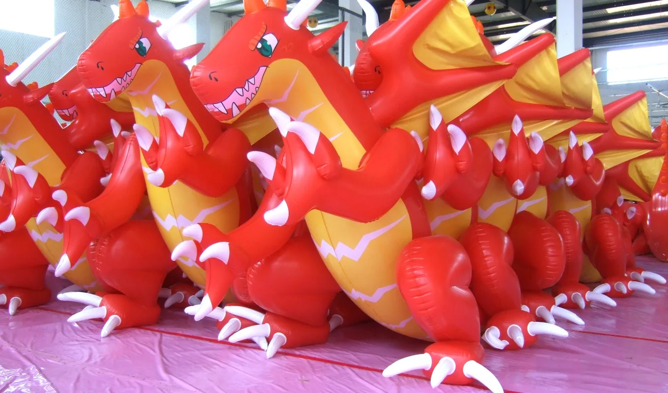 Customized Quality Pvc Inflatable Red Dragon For Sales - Buy Inflatable ...