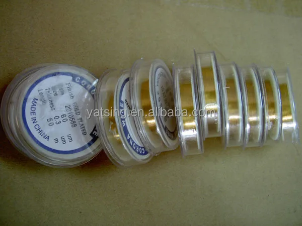 Corona Wire Golden 0.06 - Buy Wire Electrode,Core Wire,Electrical ...