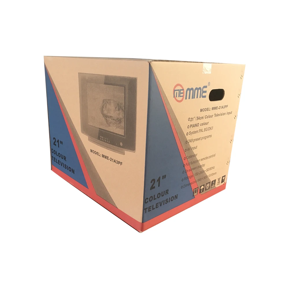 Comtomized Corrugated Tv Carton Box For 21 Colour Television - Buy Tv ...